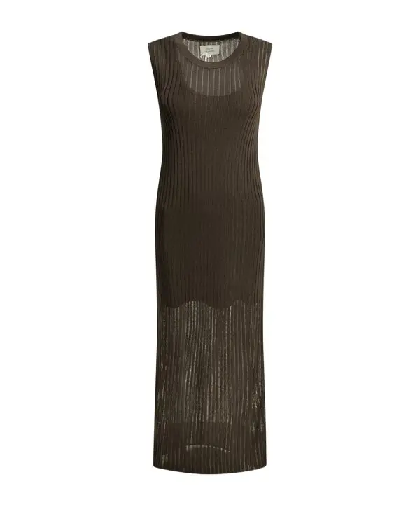 Loulou De Saison Sleeveless Round Neck Maxi Dress