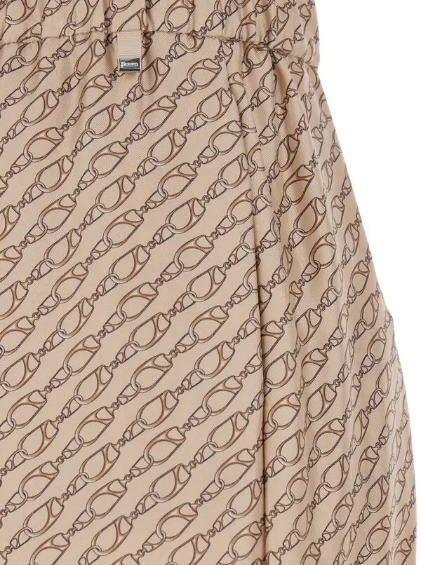 Herno All-over Printed Drawstring Pants