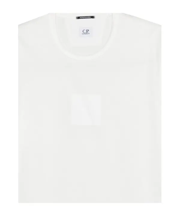 C.P. COMPANY Square-logo T-shirt