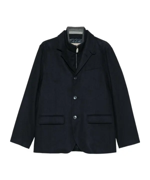 Herno Long-sleeved Zip-up Jacket - Black