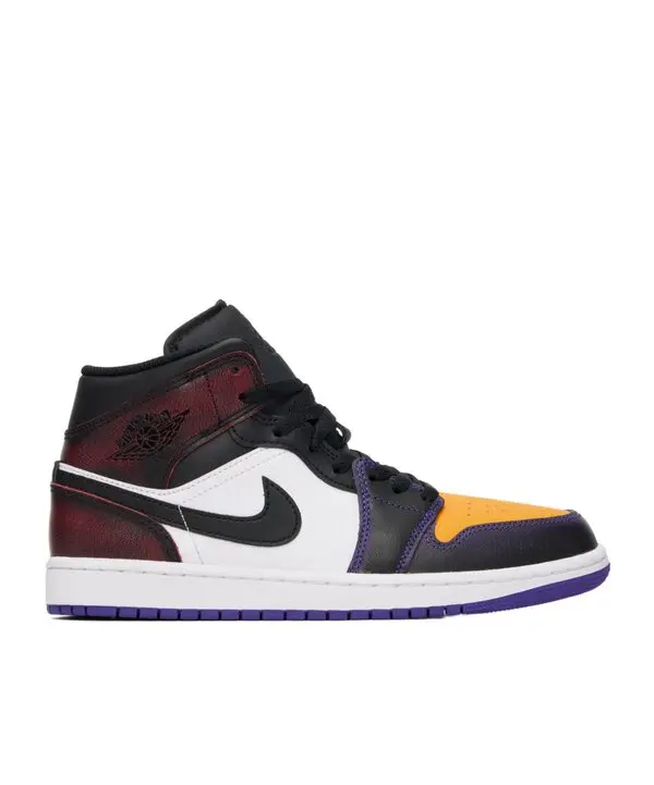 Nike Jordan 1 Mid Se High-top Casual Sneakers - Black