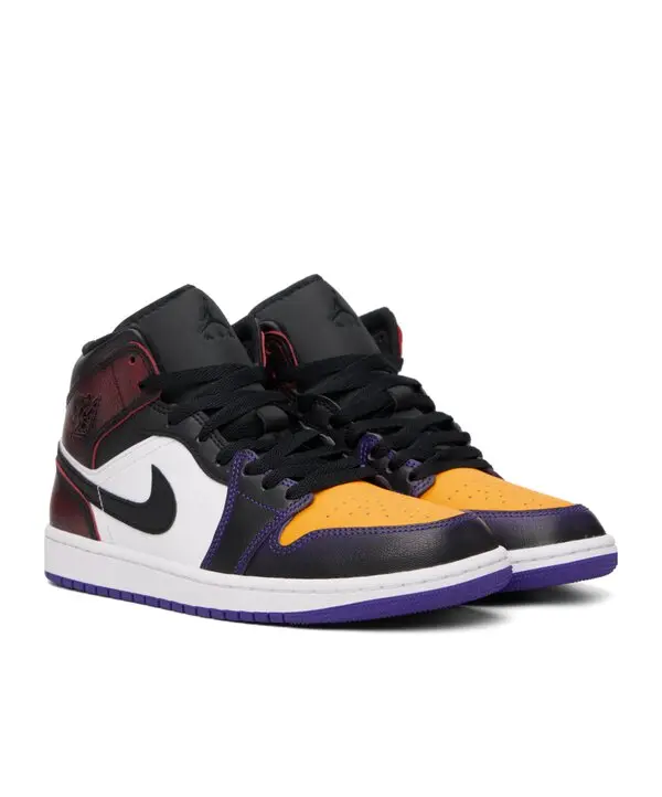 Nike Jordan 1 Mid Se High-top Casual Sneakers - Black