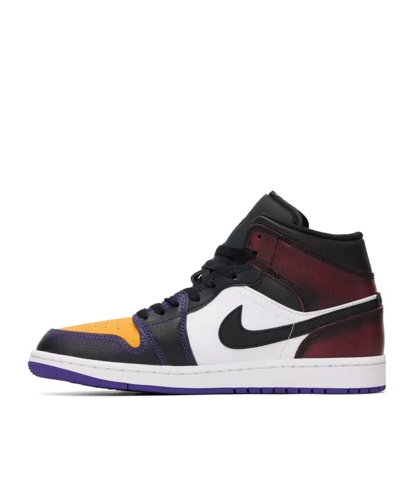 Nike Jordan 1 Mid Se High-top Casual Sneakers - Black
