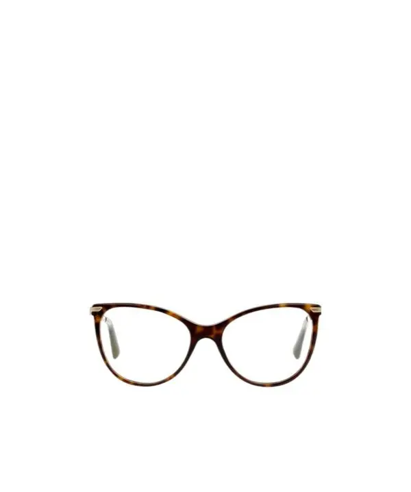 BVLGARI Cat Eye Eyeglasses - Brown