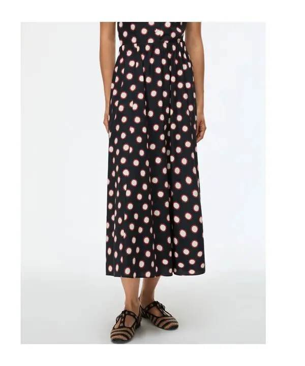 IBLUES Printed Midi Skirt