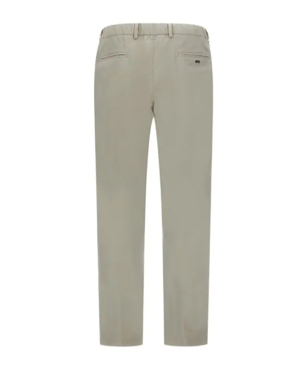 Herno Button Detailed Tapered Trousers - Sage