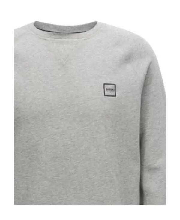 Hugo Boss Embroidered Round-necked Sweater