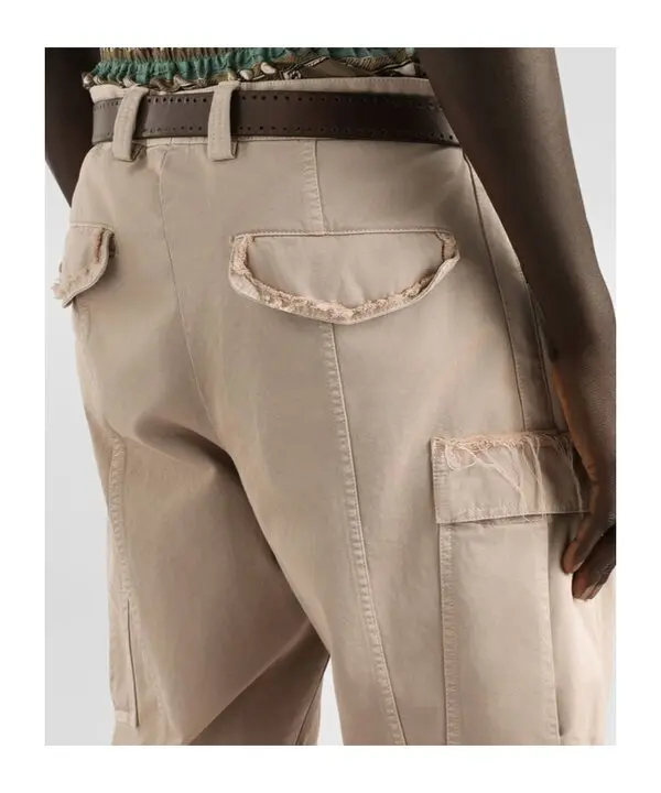 Dolce & Gabbana Straight-leg Cargo Pants - Beige