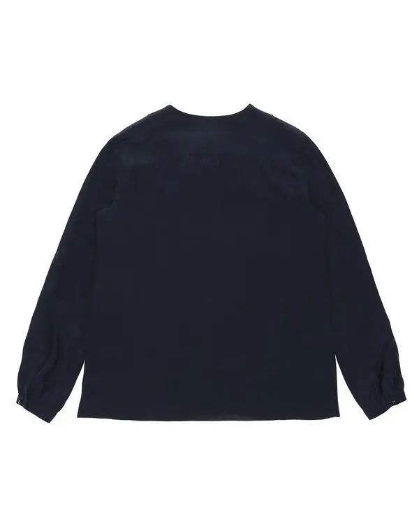 Max Mara Ruffled Long Sleeve Top