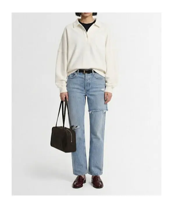 AGOLDE Amryn Mid-rise Straight Leg Jeans - Blue