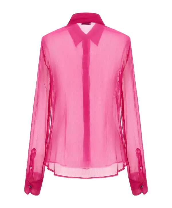 Dries Van Noten Sheer Button-up Shirt