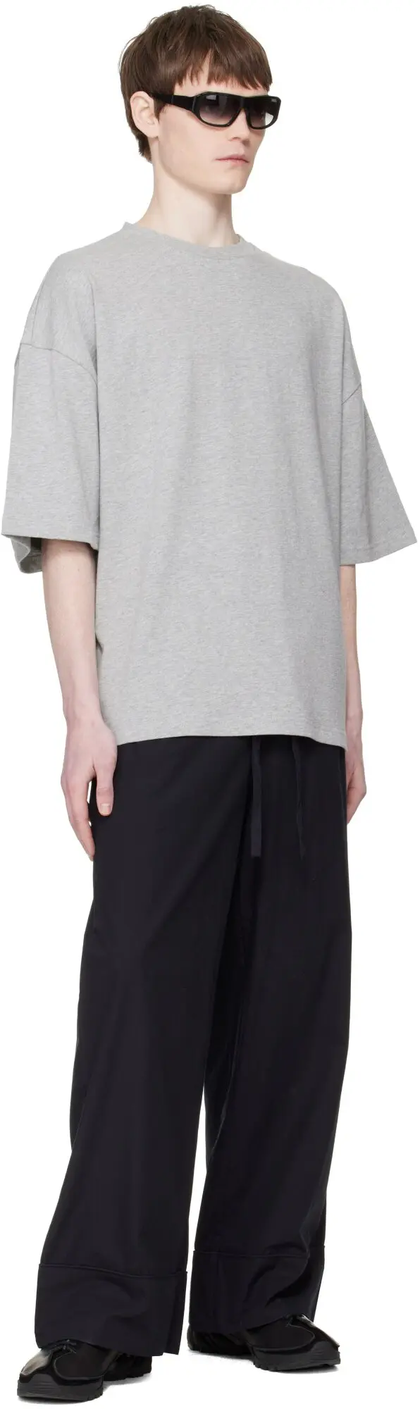 ENTIRE STUDIOS Oversized Boxy T-shirt - Gray