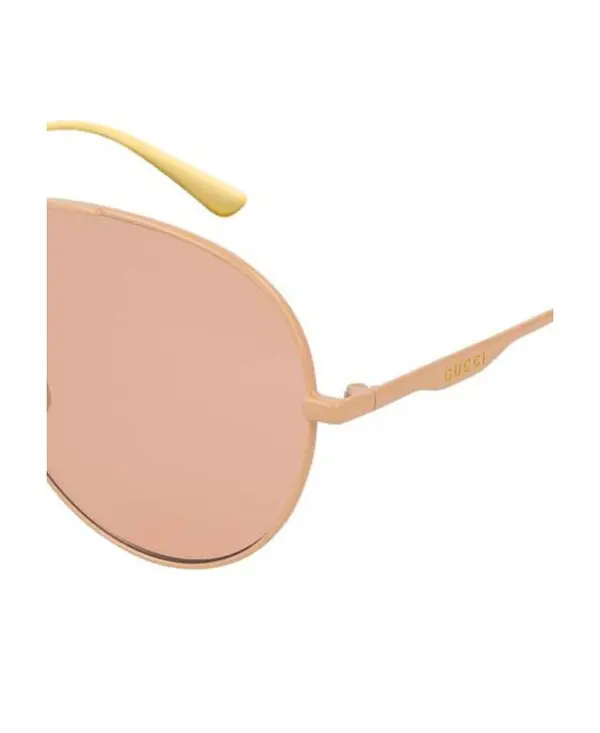 Gucci Aviator Sunglasses - Nude