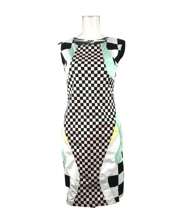 Moschino Geometric Print Dress