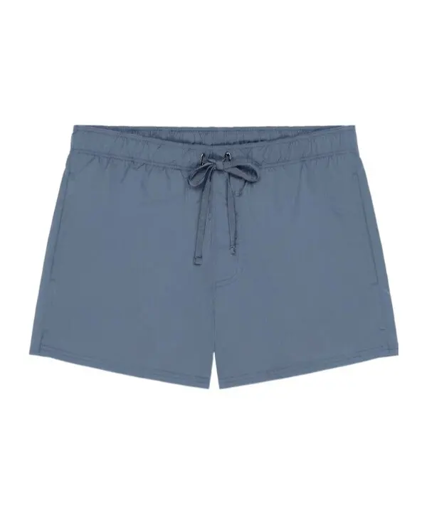 Givenchy Logo Embroidery Swim Shorts - Gray