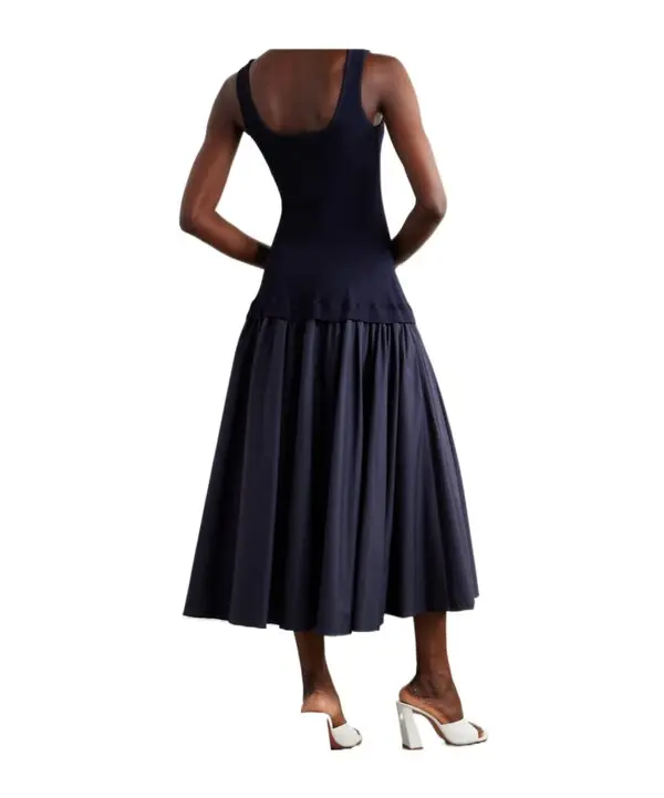 Simkhai Silas Ribbed-knit Dress