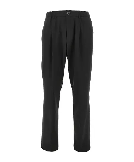 Herno Pleated Trousers - Black