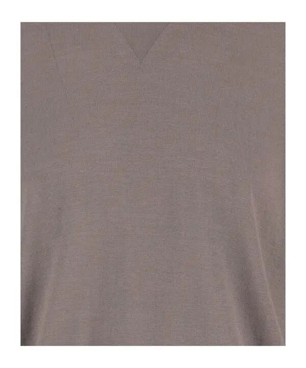 Herno Crewneck Long-sleeved Jumper - Beige