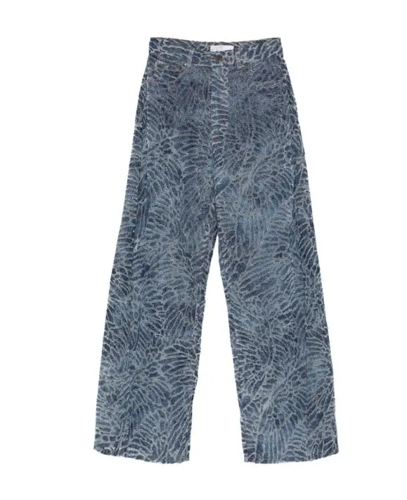 Giuseppe Di Morabito High-waist Wide-leg Pants - Gray