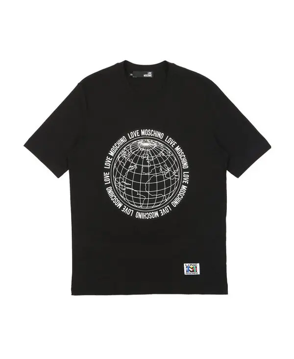 Moschino Printed T-shirt - Black