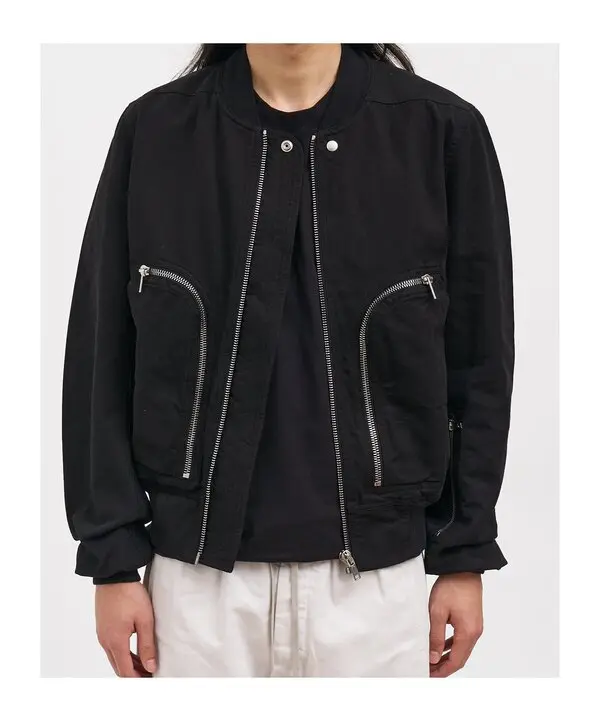 Rick Owens Bauhaus Zip Jacket - Black