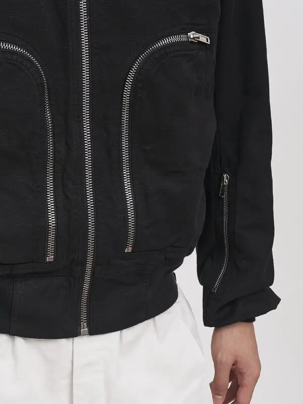 Rick Owens Bauhaus Zip Jacket - Black