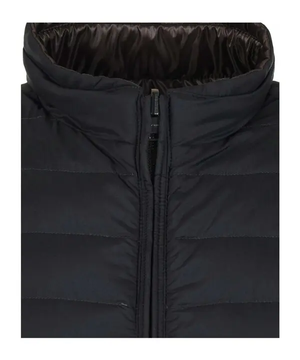 Herno Quilted Padded Gilet - Black