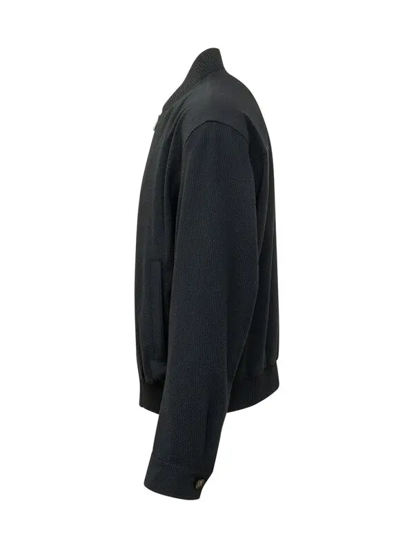 Hugo Boss Zip-up Jacket With Decorative Pockets