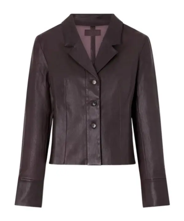 Stouls Leather Jacket - Black