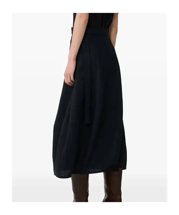 Studio Nicholson Belted Wrap Skirt - Black