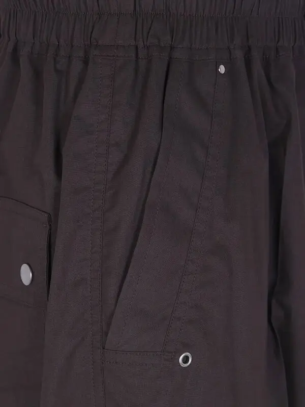 Rick Owens Drop-crotch Drawstring Shorts - Black