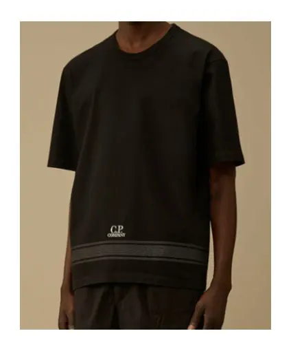 C.P. COMPANY Logo Trim T-shirt