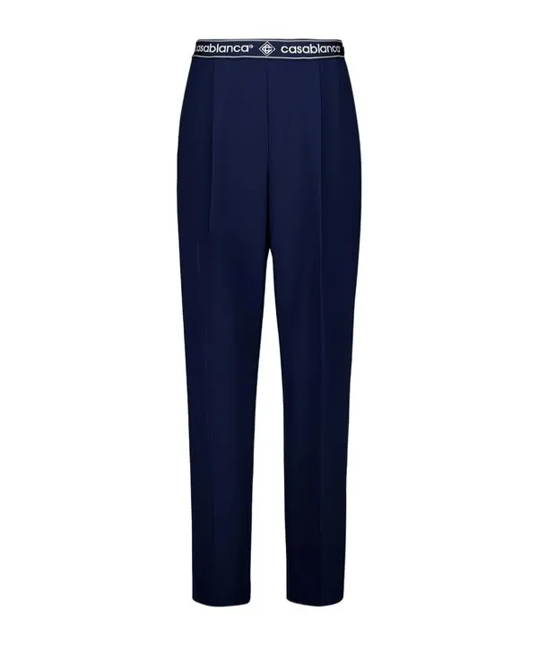 Casablanca Tailored Sports Trousers - Navy Blue