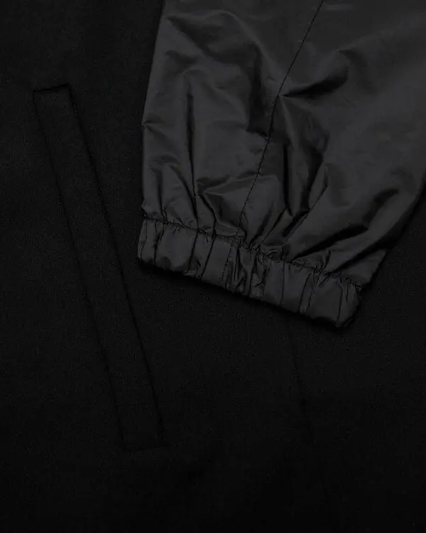 Prada Hooded Zip-up Casual Jacket With Logo