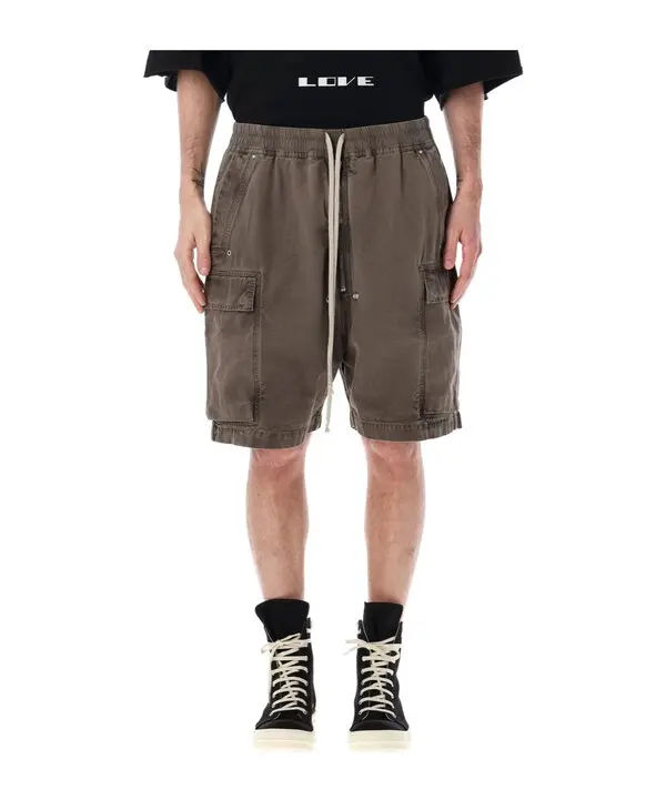 Rick Owens Cargobela Cargo Shorts - Brown