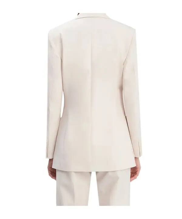 Victoria Beckham Single-breasted Suit Jacket - Ivory