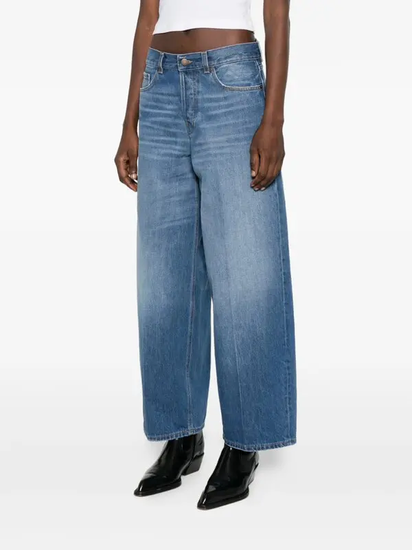HAIKURE Bethany Wide-leg Jeans - Blue