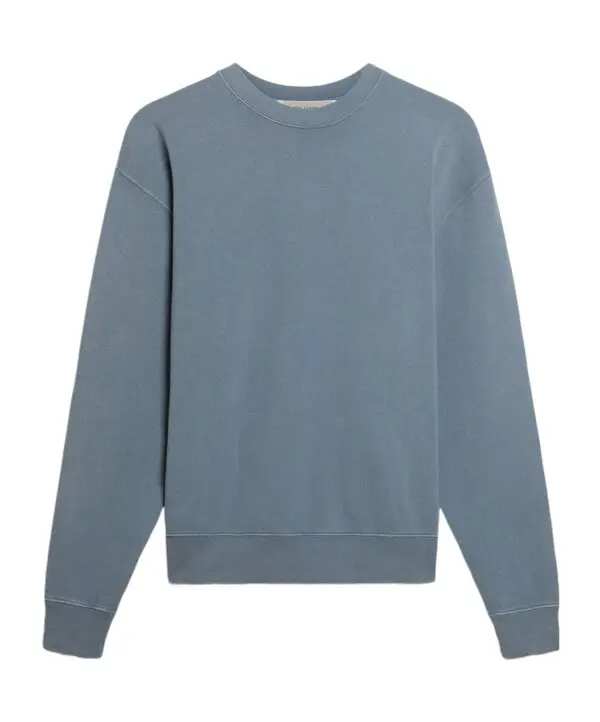 GOLDEN GOOSE Embossed Logo Sweatshirt - Light Blue