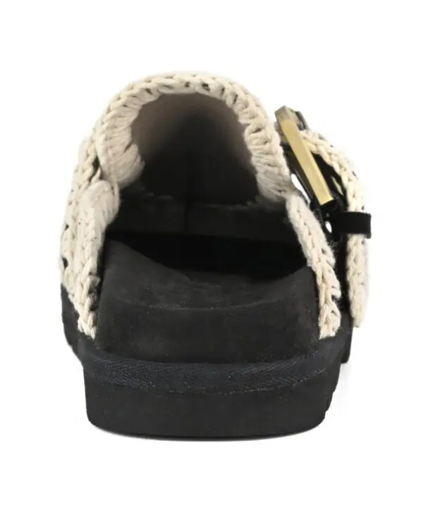 Mou Low Bio Sabot With Two Buckles