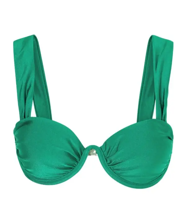 Simkhai Anniston Bikini Top - Green