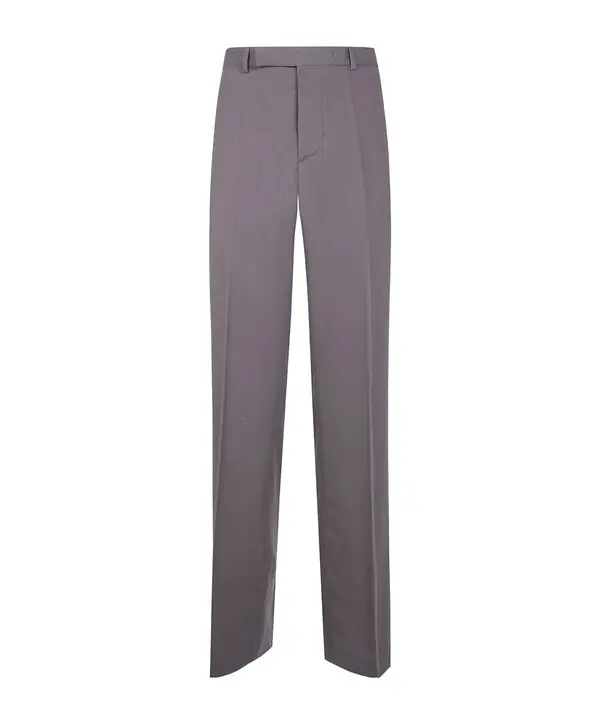 Rick Owens Straight-leg Pleated Trousers