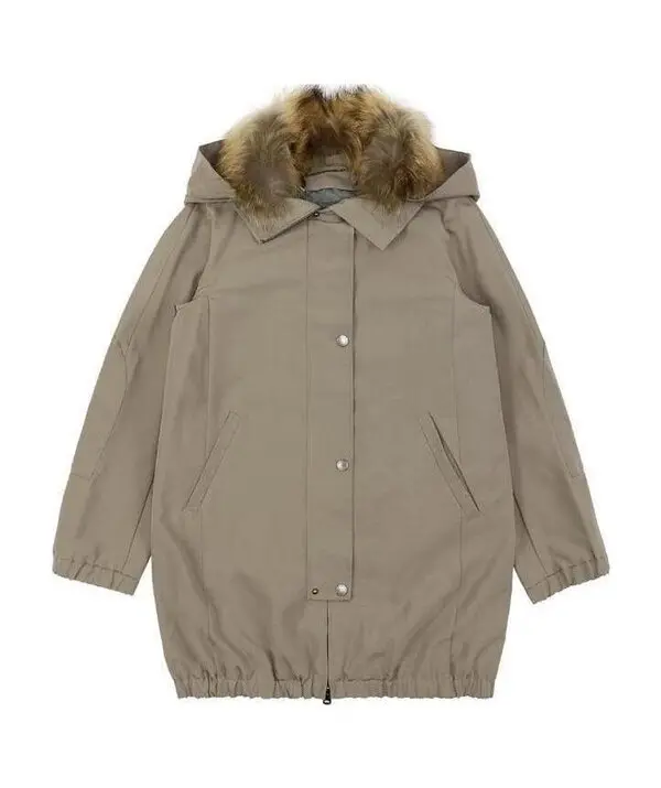 Max Mara Hooded Casual Jacket - Gray