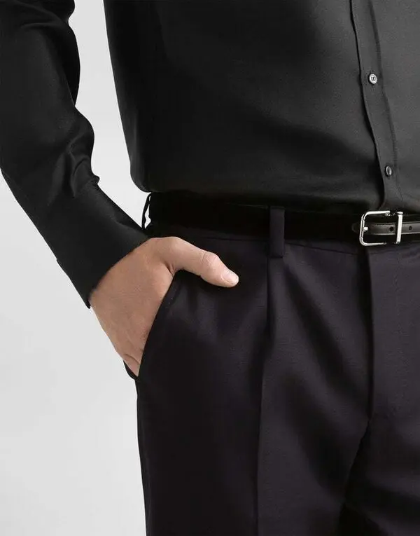 Dolce & Gabbana Pleated Tailored Trousers - Blue