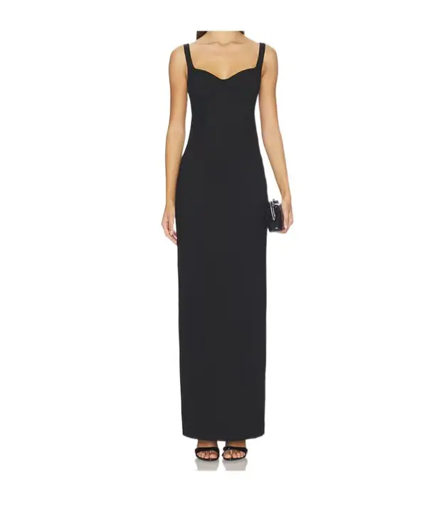 Simkhai Sleeveless Gown With Back Vents