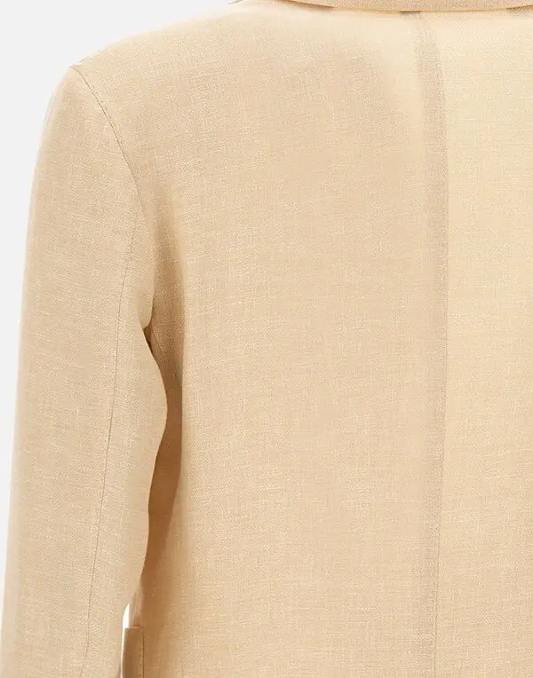 Eleventy Single-breasted Slim Fit Blazer - Nude