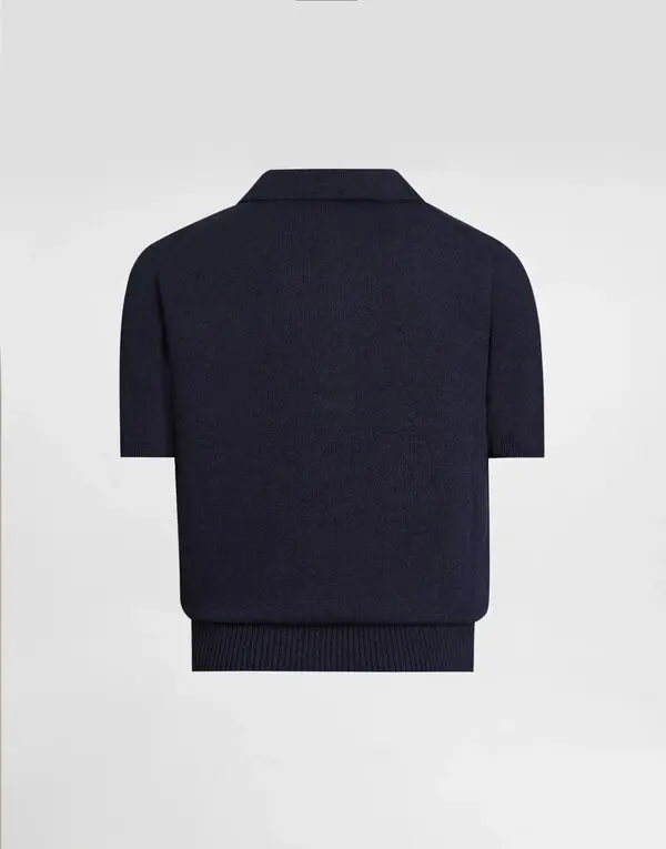 Dolce & Gabbana Dolce Gabbana Ribbed Hem Polo Shirt
