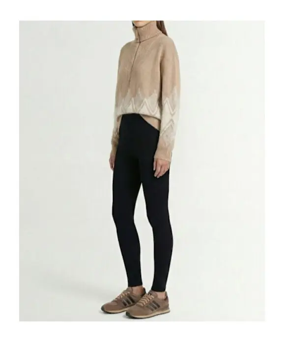 Varley Aiden High Rise Knit Leggings - Black
