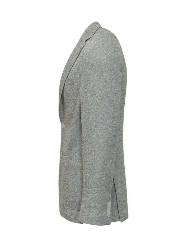 Hugo Boss Hanry Single-breasted Blazer - Gray