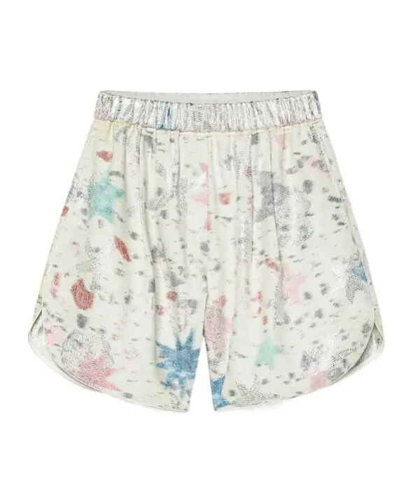 FORTE_FORTE Les Folies Patterned Shorts - Bright