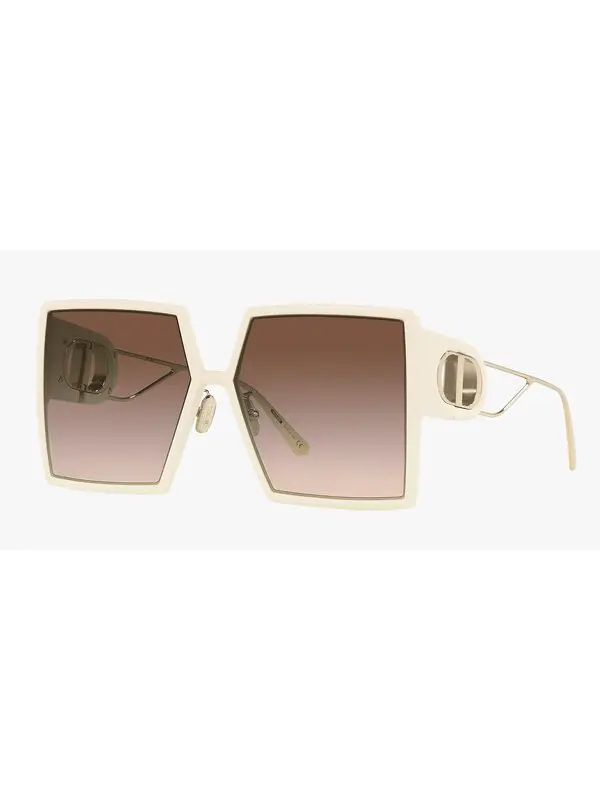 Dior Oversized Square Frame Sunglasses - Brown